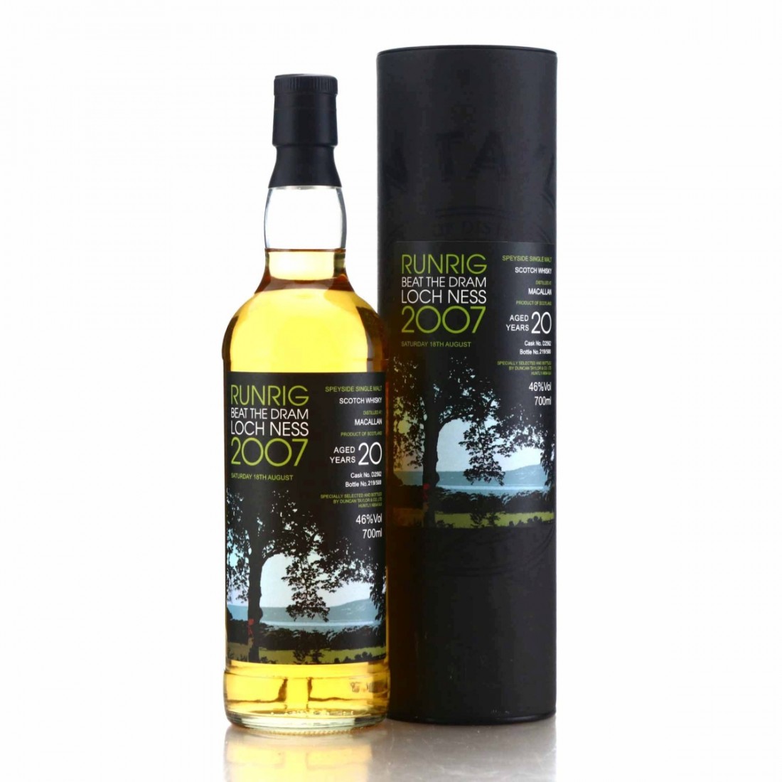 Macallan 20 Year Old Runrig Loch Ness 2007 | Whisky Auctioneer