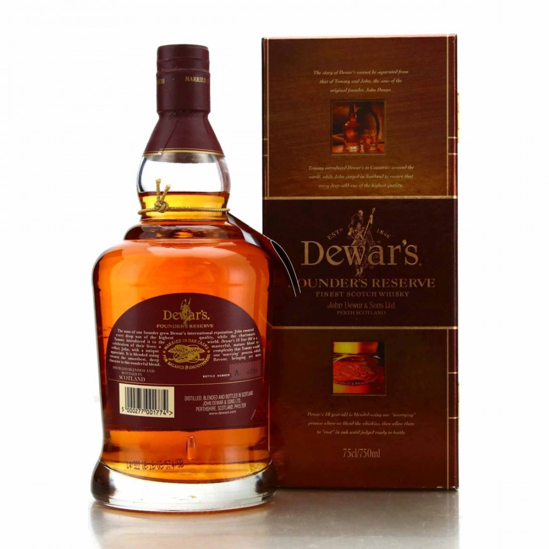 Dewar's 18 Year Old Founder's Reserve 75cl | Whisky Auctioneer