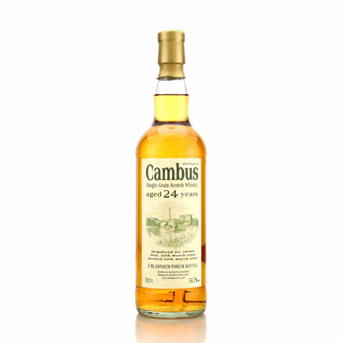 Cambus 1986 Bladnoch Forum 24 Year Old | Whisky Auctioneer