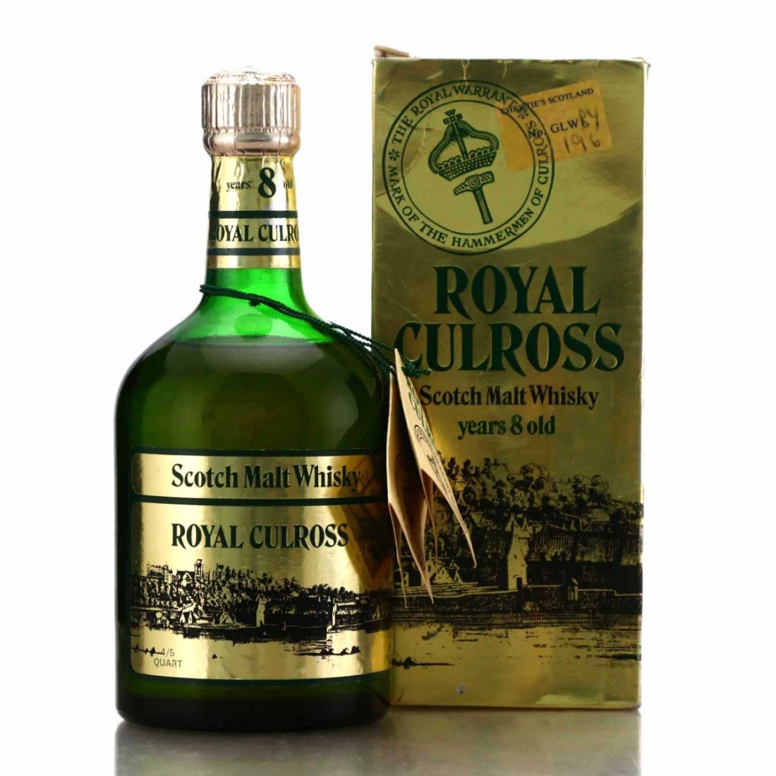 Royal Culross 8 Year Old 1980s / US Import | Whisky Auctioneer