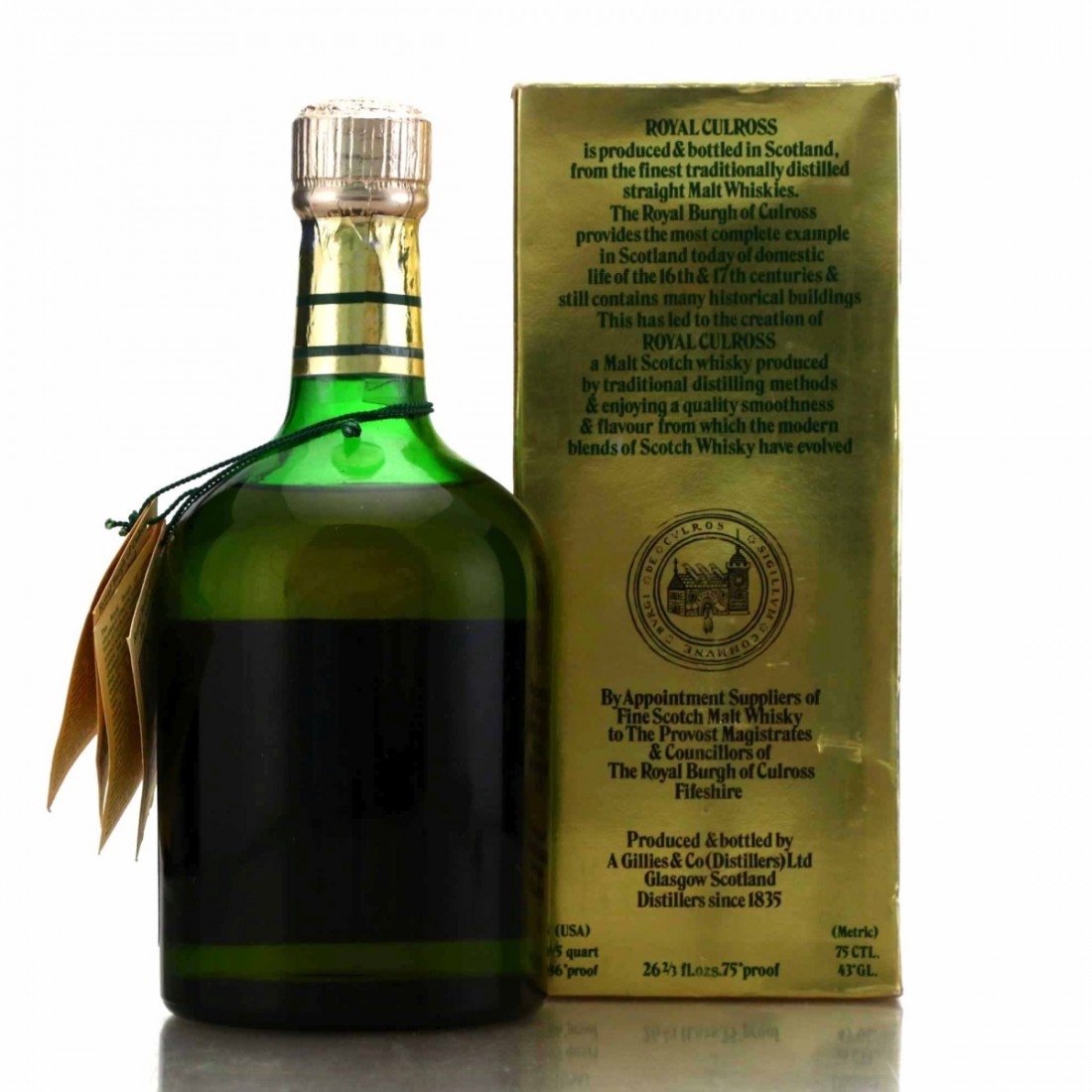 Royal Culross 8 Year Old 1980s / US Import | Whisky Auctioneer