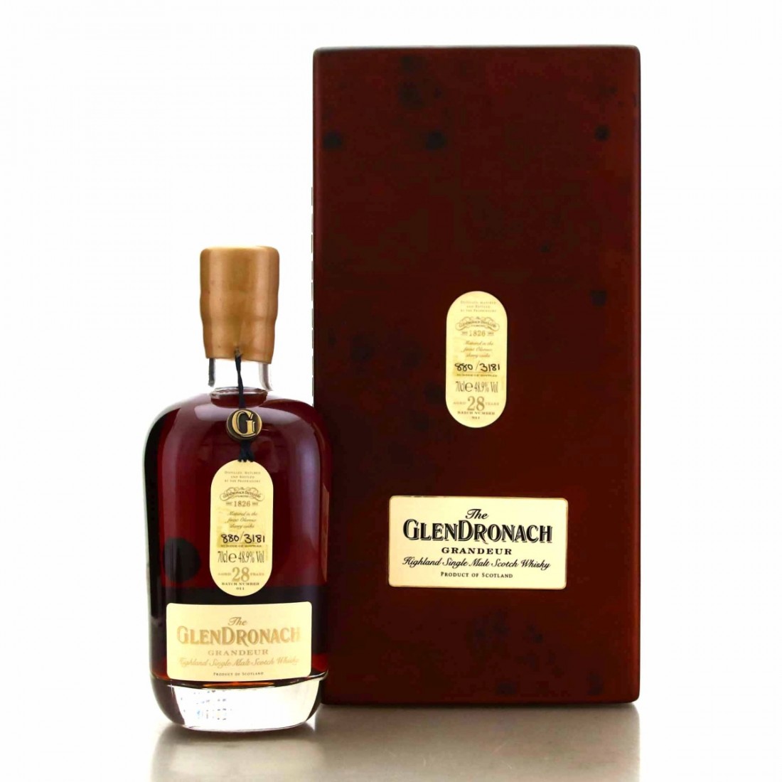 Glendronach Grandeur 28 Year Old Batch #011 | Whisky Auctioneer