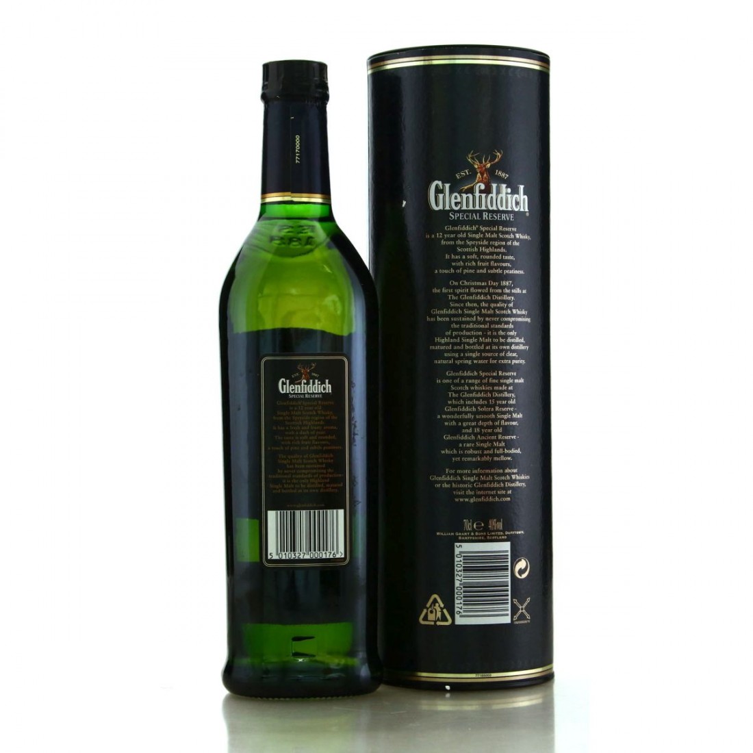 Glenfiddich 12 Year Old Special Reserve pre-2007 | Whisky Auctioneer