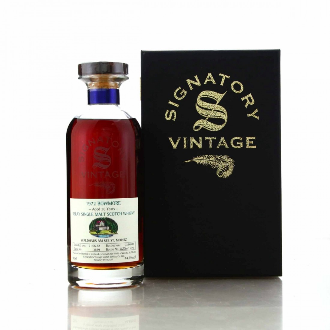 Bowmore 1972 Signatory Vintage 36 Year Old Cask Strength / World of ...
