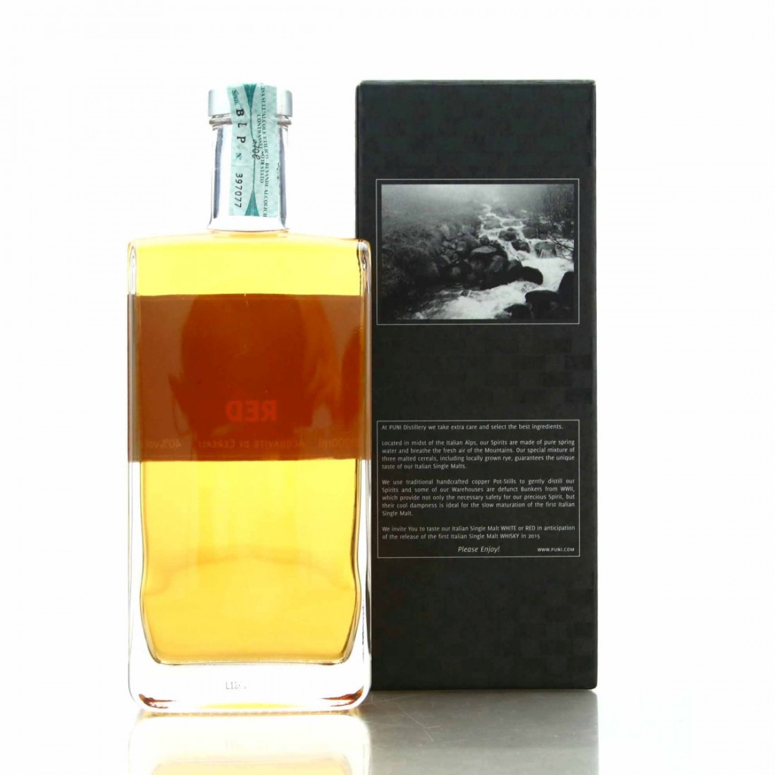 Puni Red Italian Malt Whisky | Whisky Auctioneer