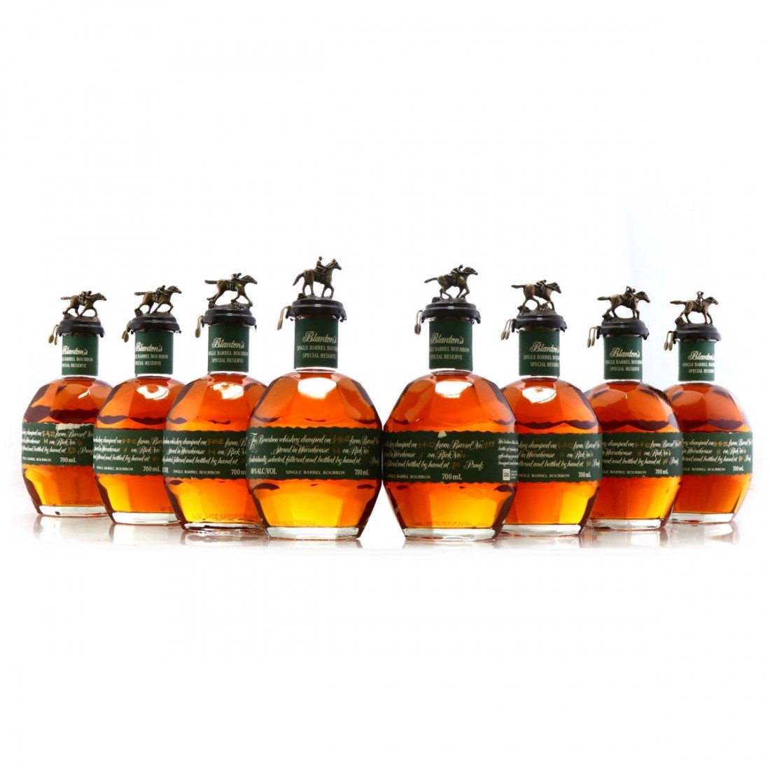 Blanton's Single Barrel Special Reserve dumped 2022 8 x 70cl / Full ...