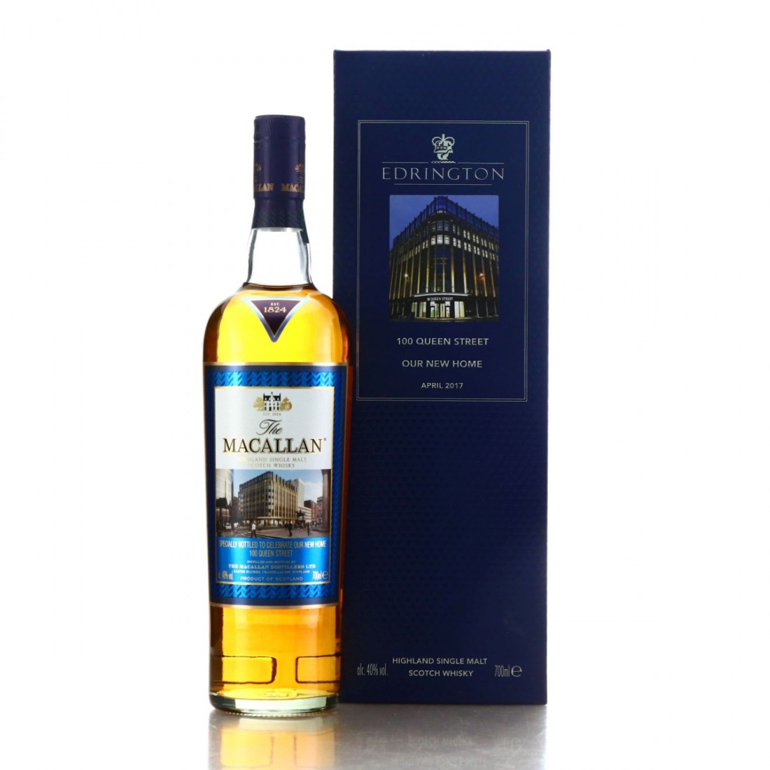 Macallan Welcome to 100 Queen Street / Edrington | Whisky Auctioneer