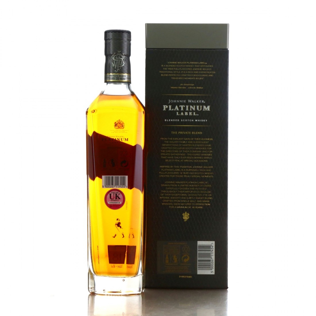 Johnnie Walker Platinum Label 18 Year Old | Whisky Auctioneer