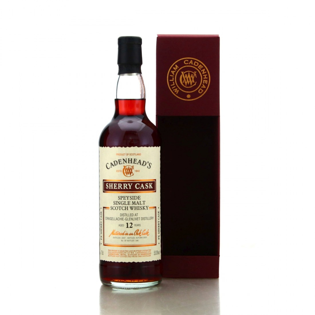 Craigellachie 2007 Cadenhead's 12 Year Old Sherry Cask | Whisky Auctioneer