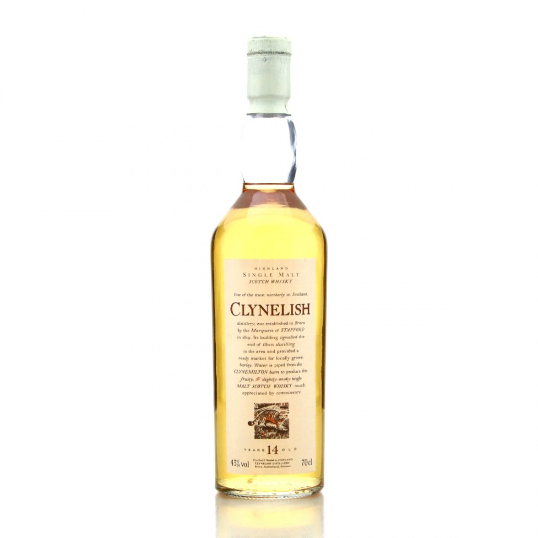 Clynelish 14 Year Old Flora and Fauna White Cap | Whisky Auctioneer