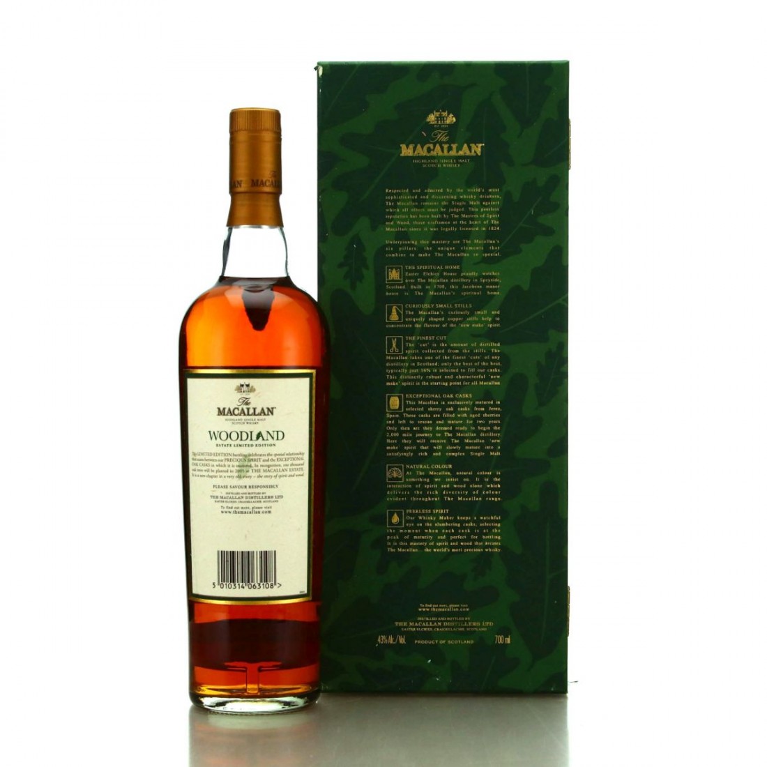 Macallan 12 Year Old Woodland Estate Limited Edition - Signed by Bob ...