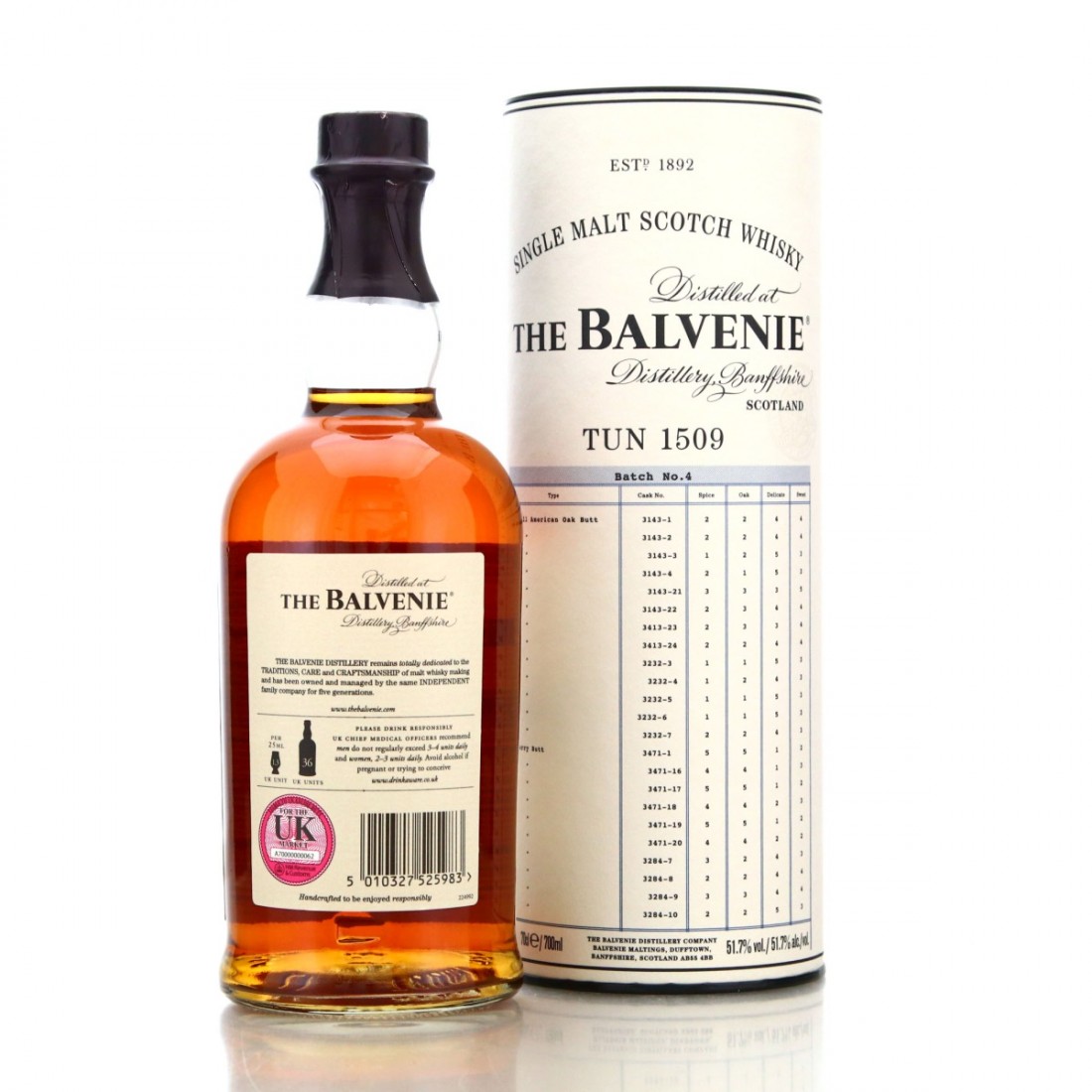 Balvenie Tun 1509 Batch #4 | Whisky Auctioneer