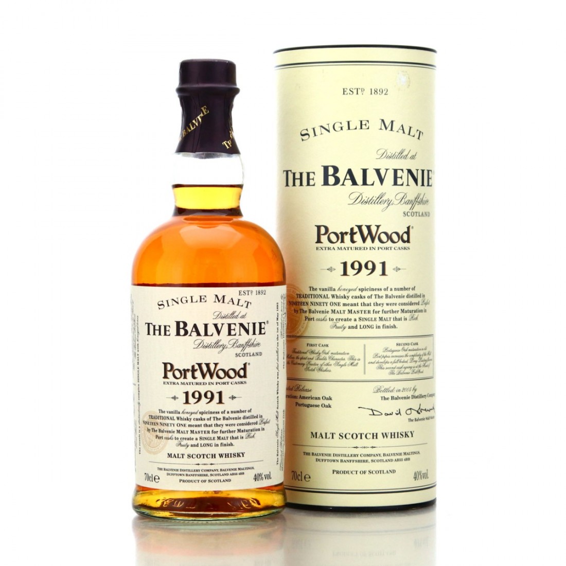 Balvenie 1991 Port Wood | Whisky Auctioneer