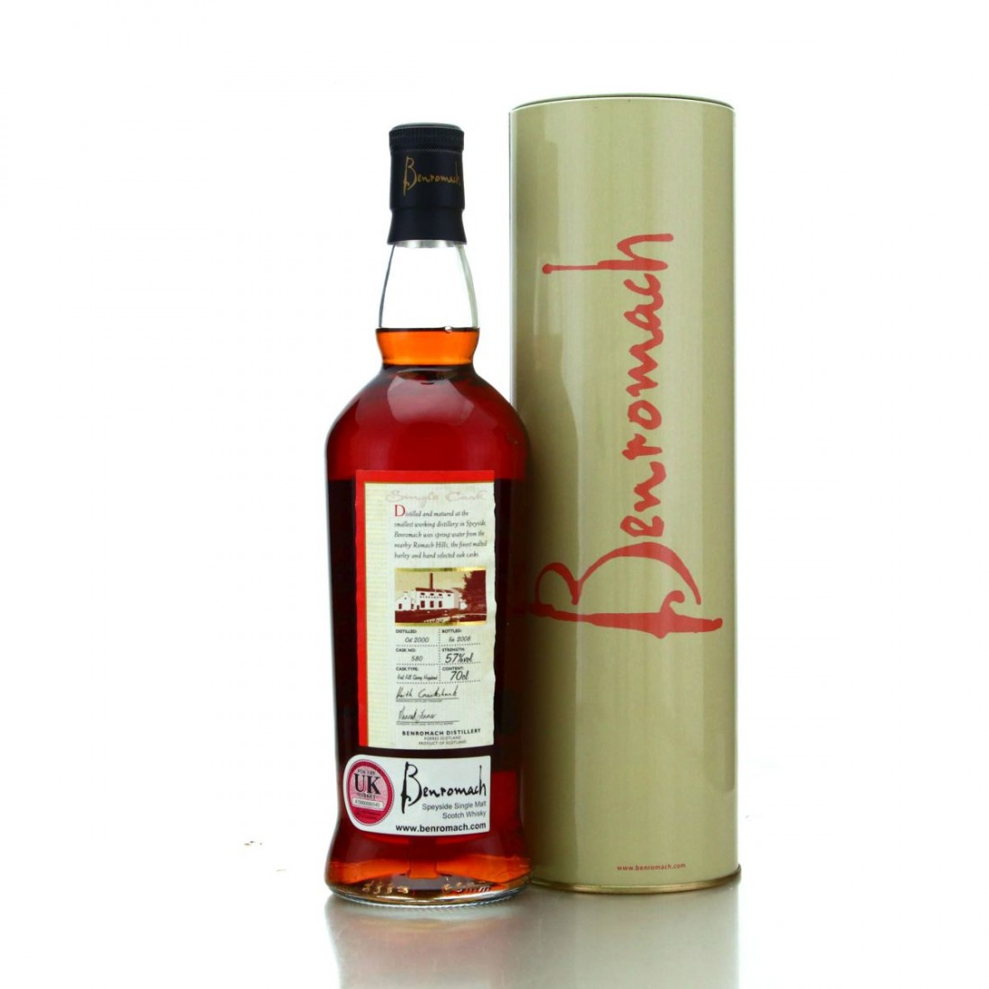 Benromach 2000 Single Cask Latitude 57 | Whisky Auctioneer