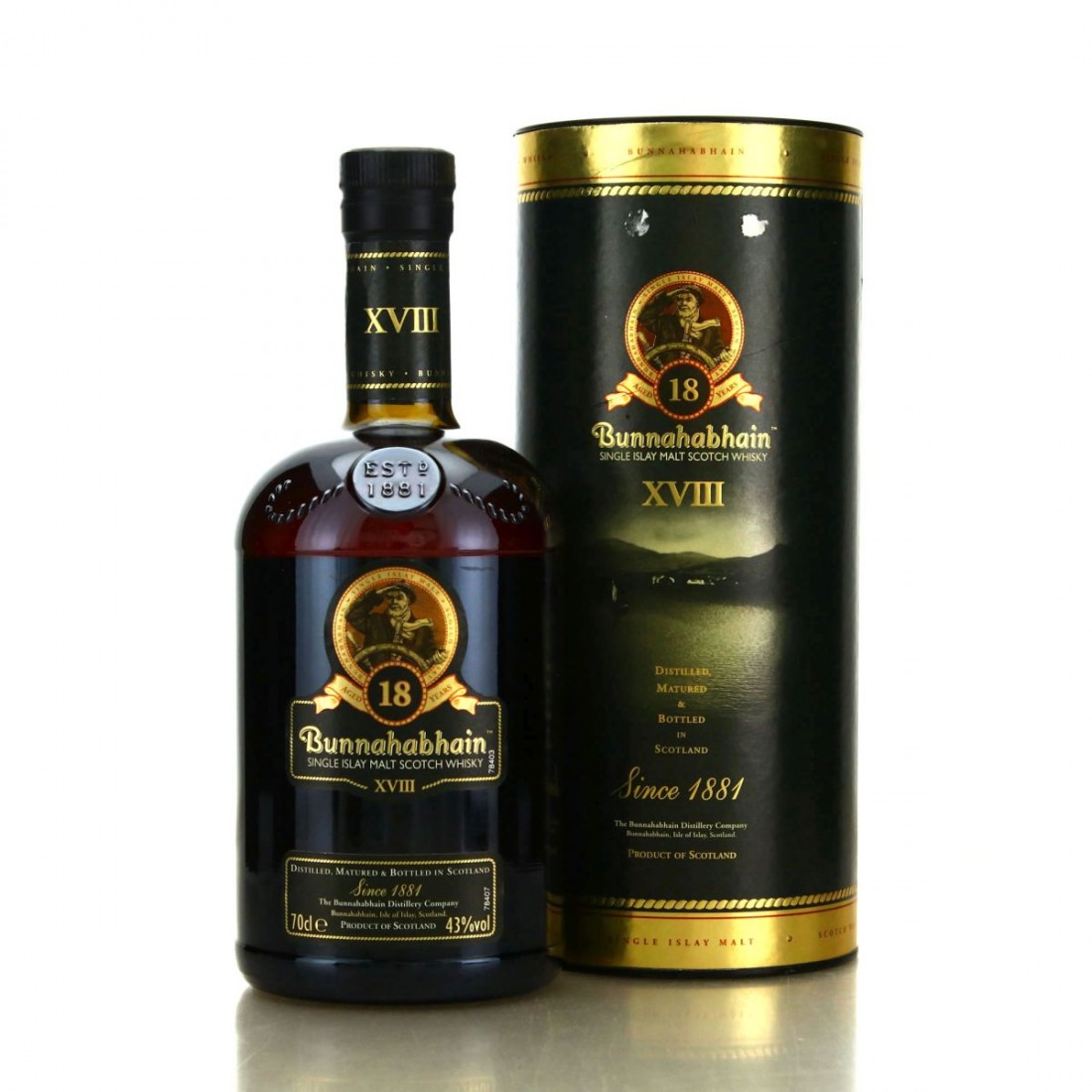 Bunnahabhain 18 Year Old pre-2010 | Whisky Auctioneer