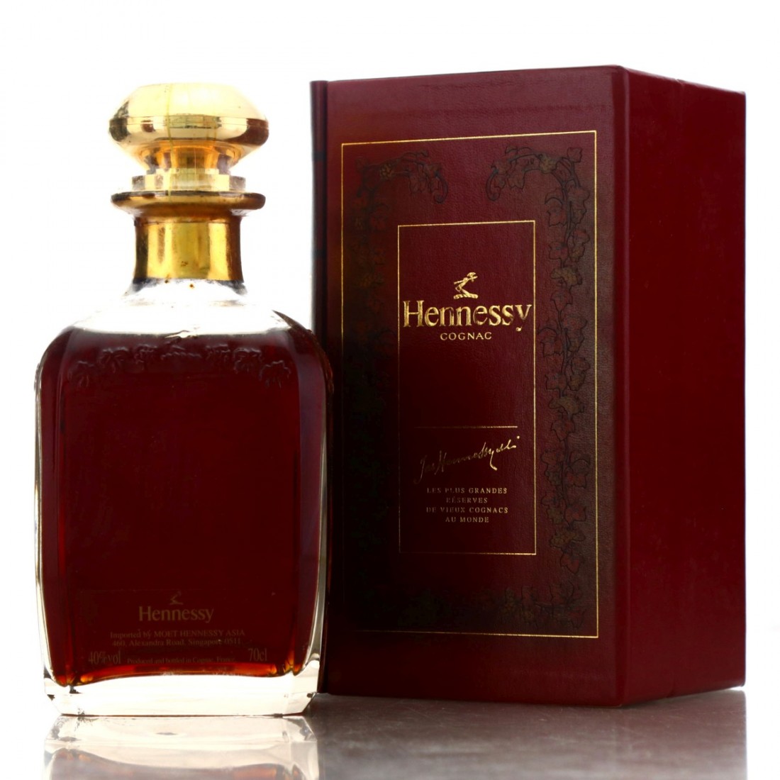 Hennessy Cognac Library Decanter / Red Book | Whisky Auctioneer