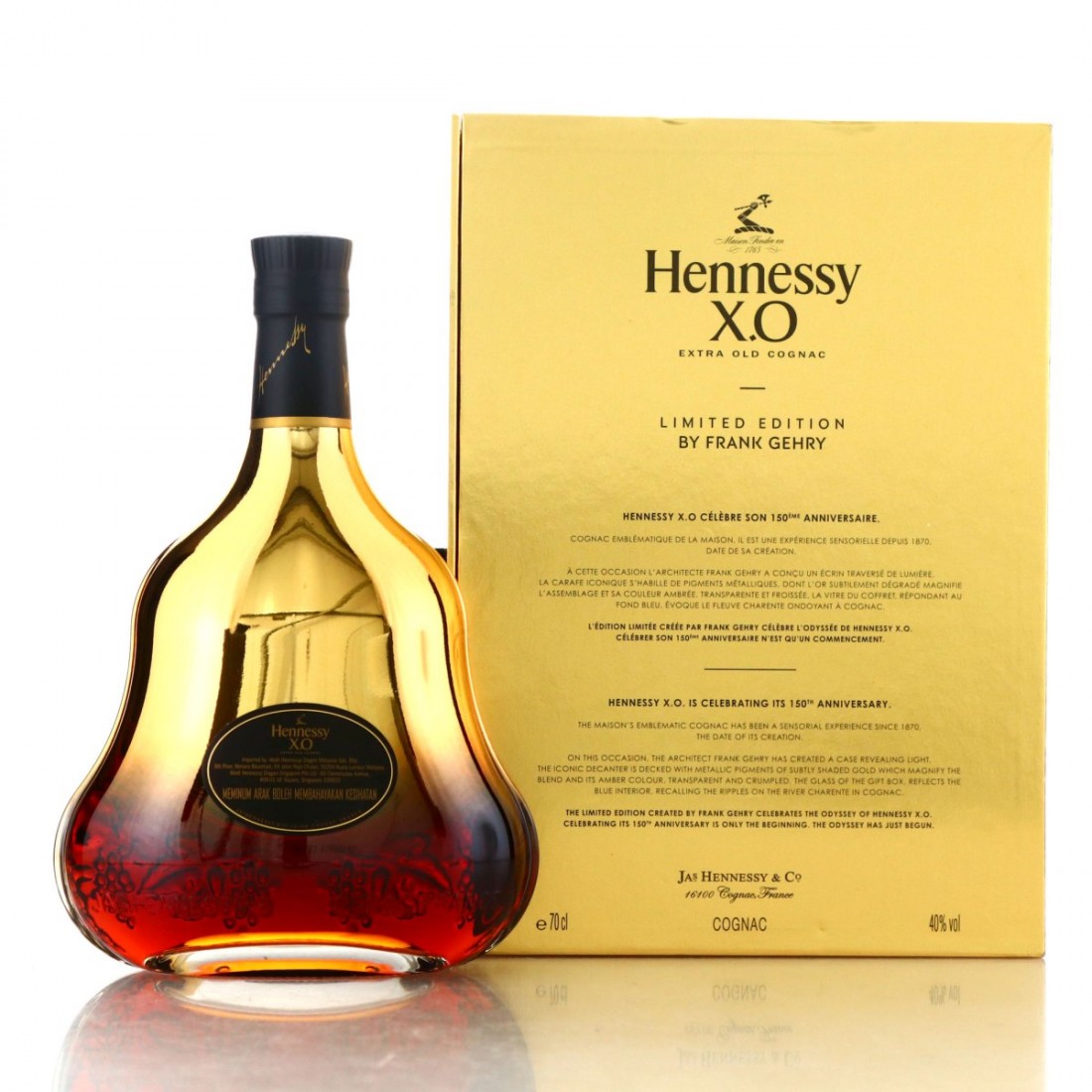 Hennessy XO Cognac Frank Gehry Edition | Whisky Auctioneer