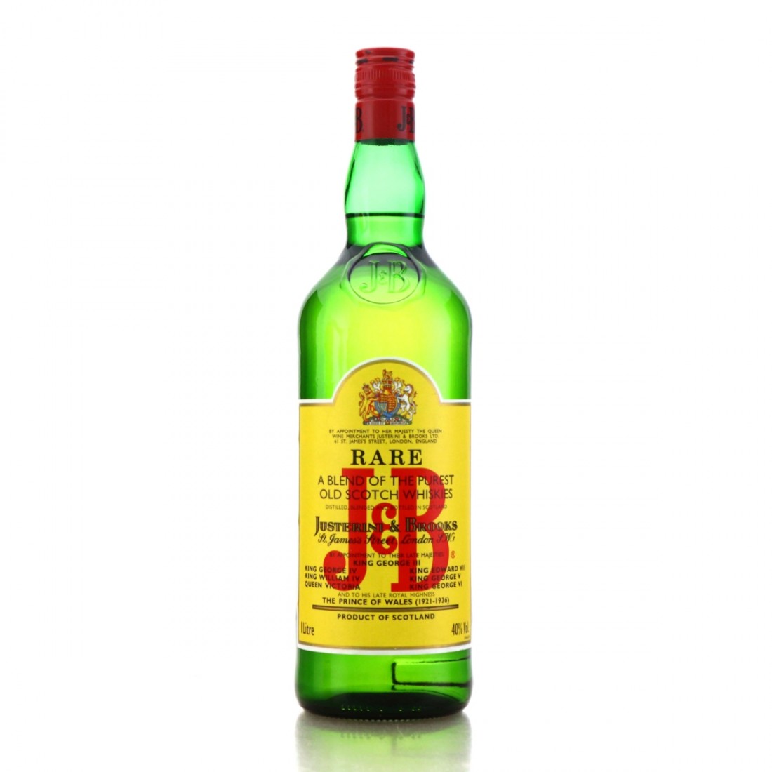J&B Rare Scotch Whisky 1 Litre | Whisky Auctioneer