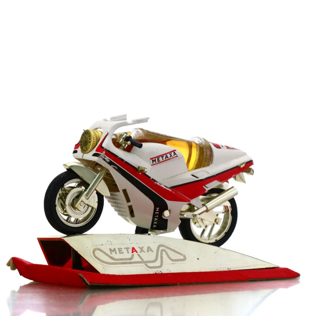 Metaxa 7-Star Gold Label Greek Brandy Motorbike Miniature | Whisky ...