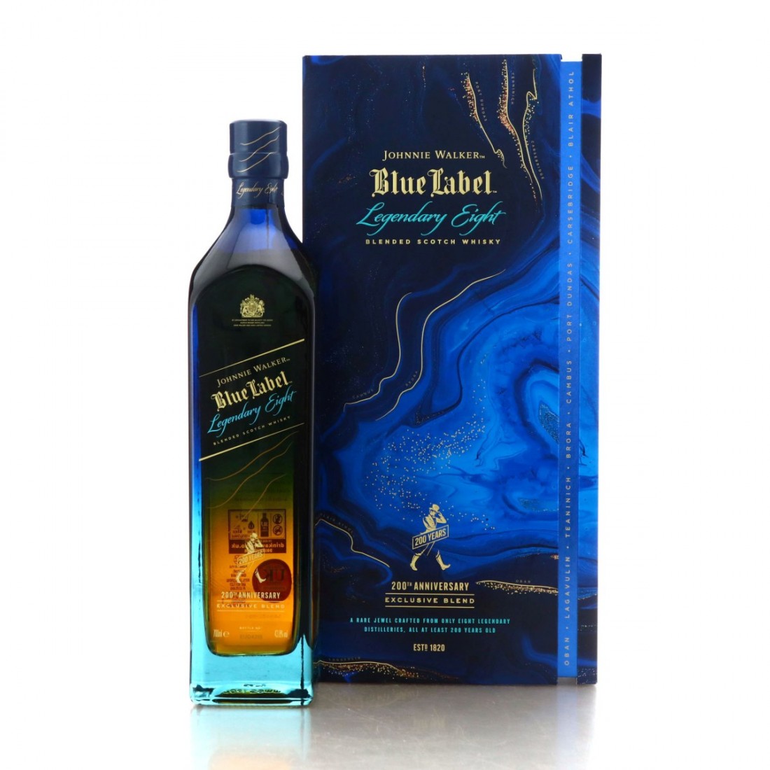 Johnnie Walker Blue Label Legendary Eight 200th Anniversary | Whisky ...