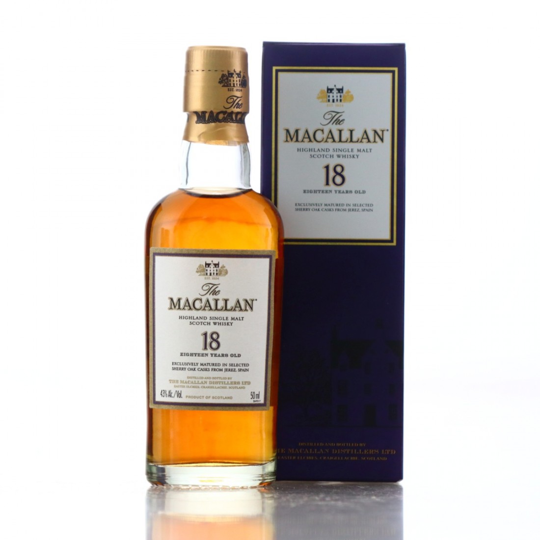 Macallan 18 Year Old Miniature | Whisky Auctioneer