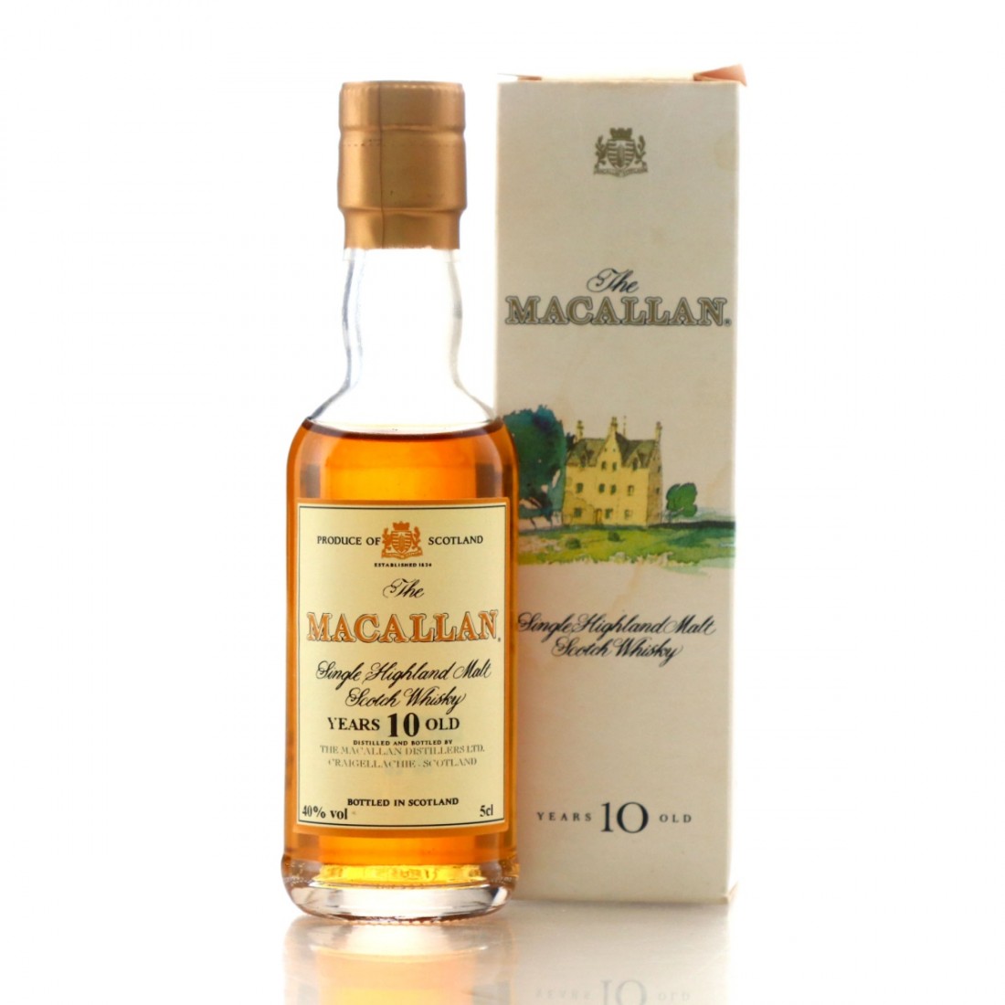 Macallan 10 Year Old Miniature | Whisky Auctioneer
