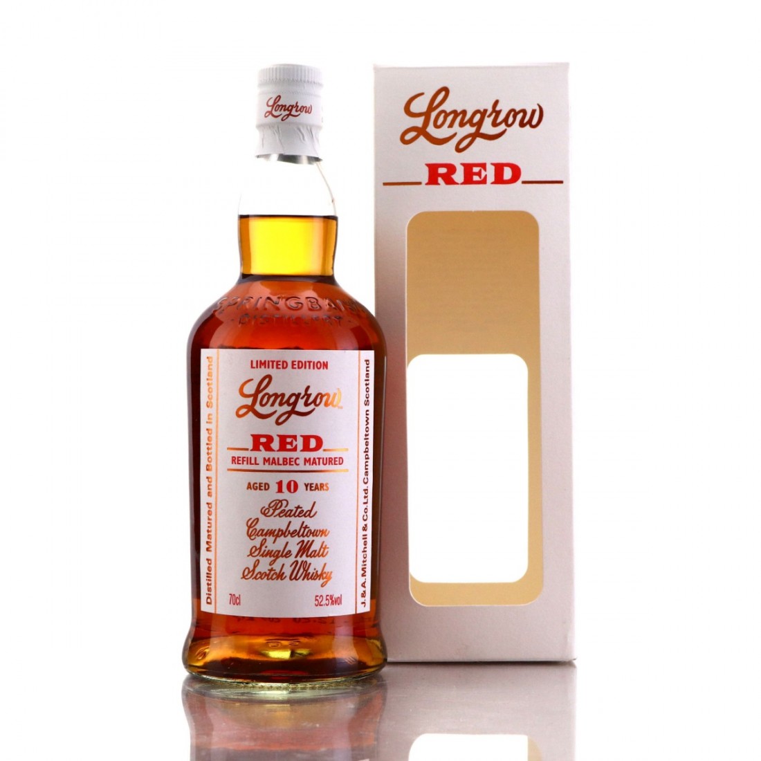 Longrow Red 10 Year Old Refill Malbec | Whisky Auctioneer