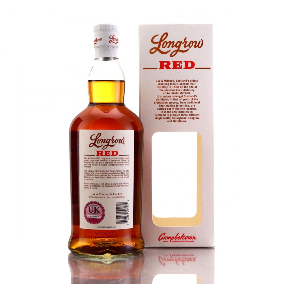 Longrow Red 10 Year Old Refill Malbec | Whisky Auctioneer