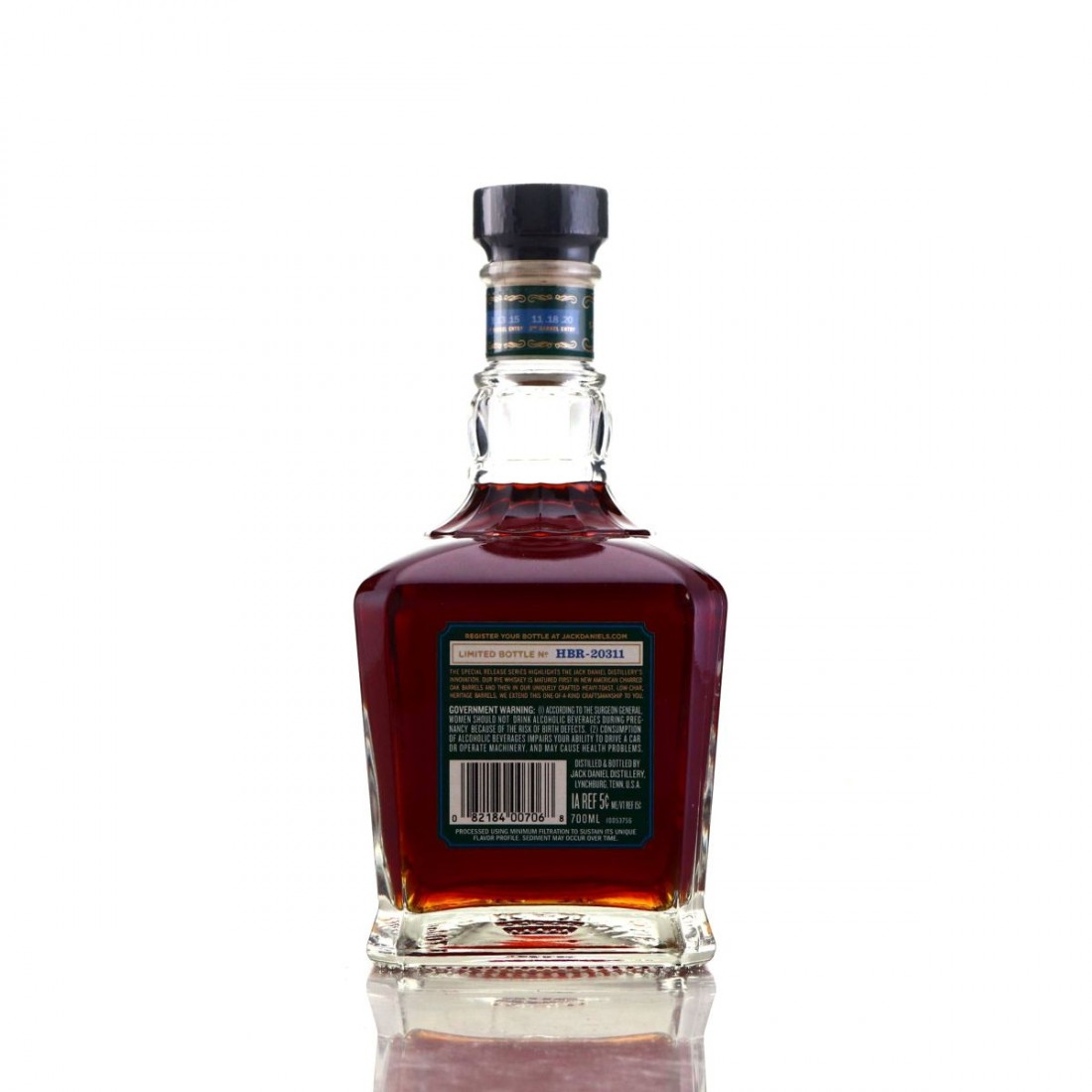 Jack Daniel's Twice Barreled Rye 2023 Release 70cl / Heritage Barrel ...