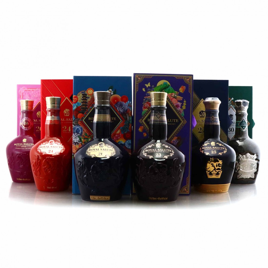 Chivas Royal Salute Special Edition x 6 | Whisky Auctioneer
