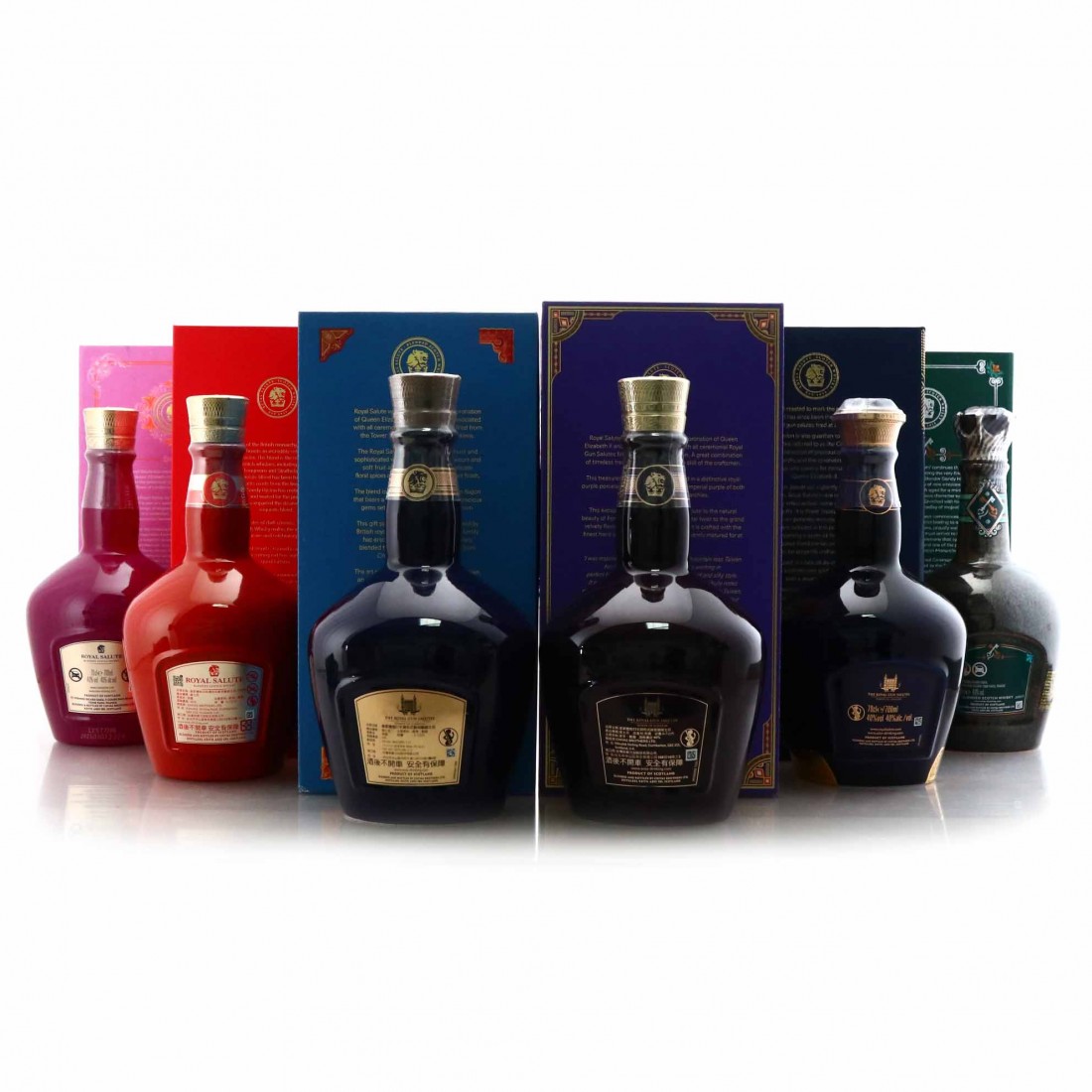 Chivas Royal Salute Special Edition x 6 | Whisky Auctioneer