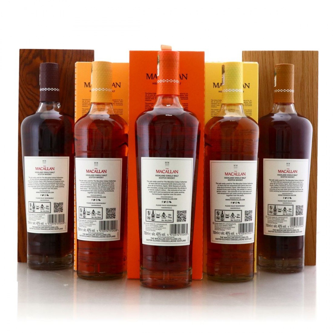 Macallan Colour Collection 5 x 70cl | Whisky Auctioneer