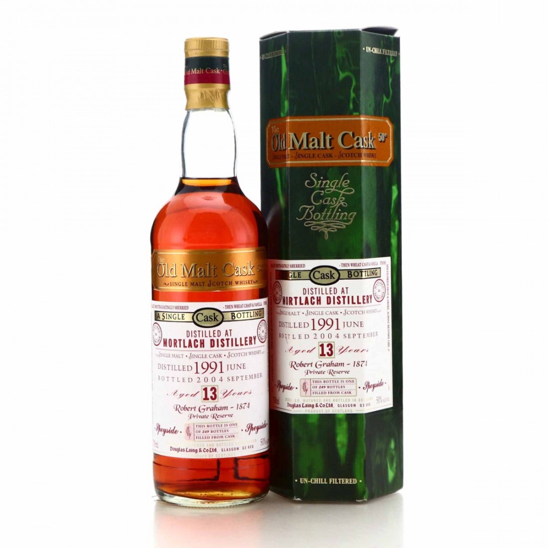 Mortlach 1991 Douglas Laing 13 Year Old / Robert Graham Private Reserve ...