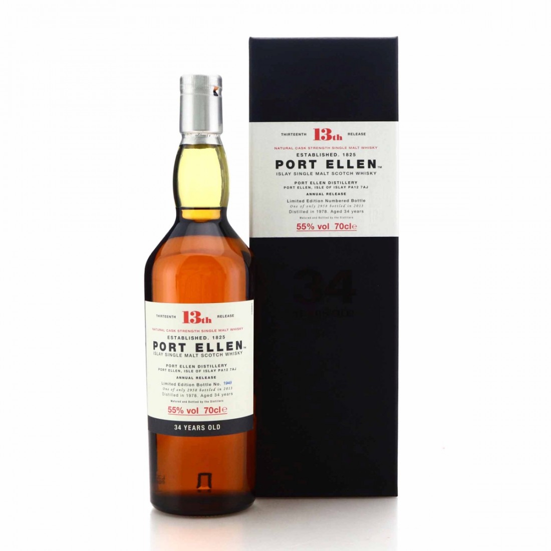 Port Ellen 1978 34 Year Old 13th Release | Whisky Auctioneer