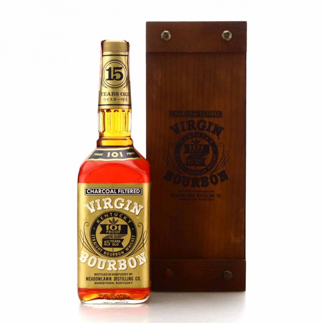 Virgin Bourbon 15 Year Old 101 Proof 1991 | Whisky Auctioneer