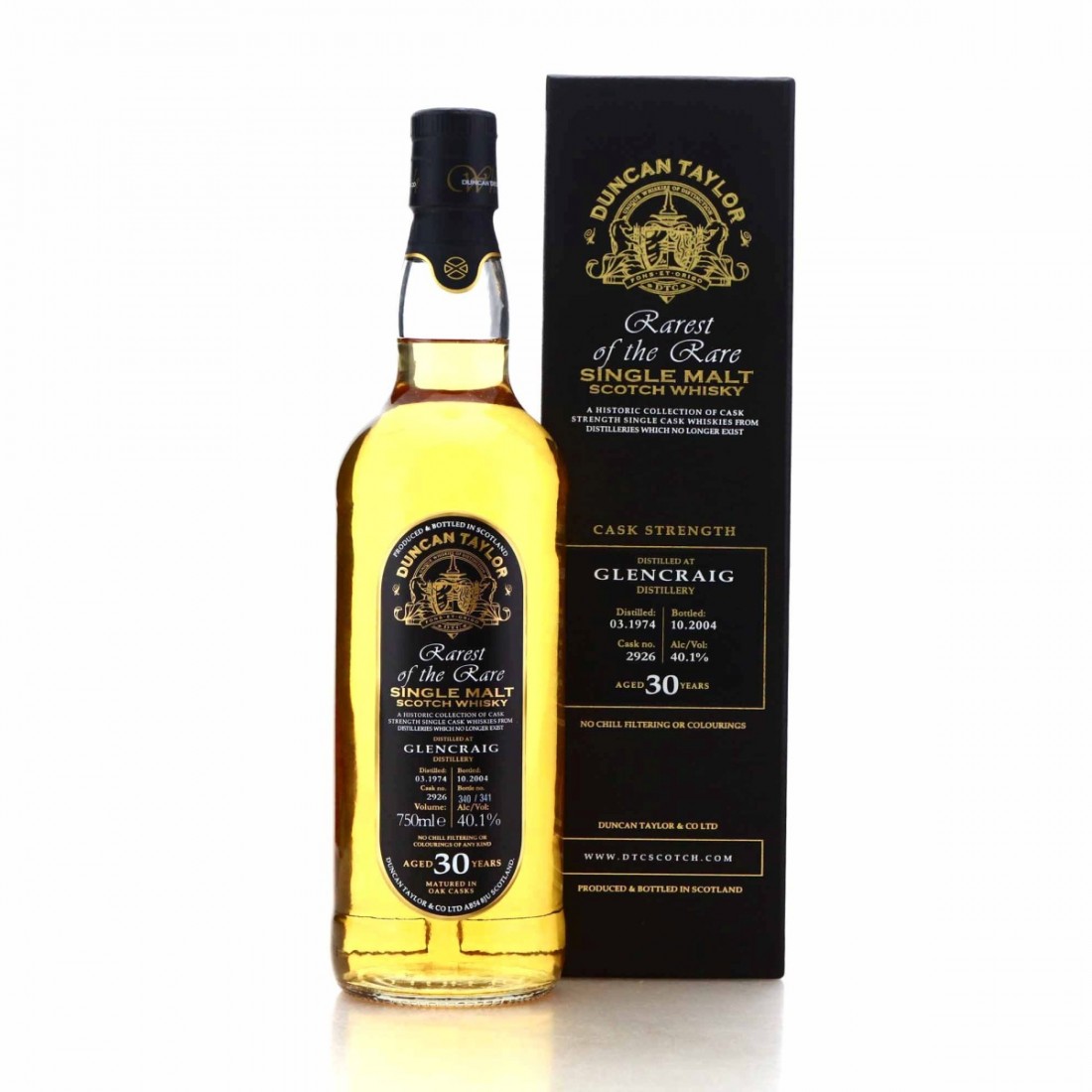 Glencraig 1974 Duncan Taylor 30 Year Old | Whisky Auctioneer