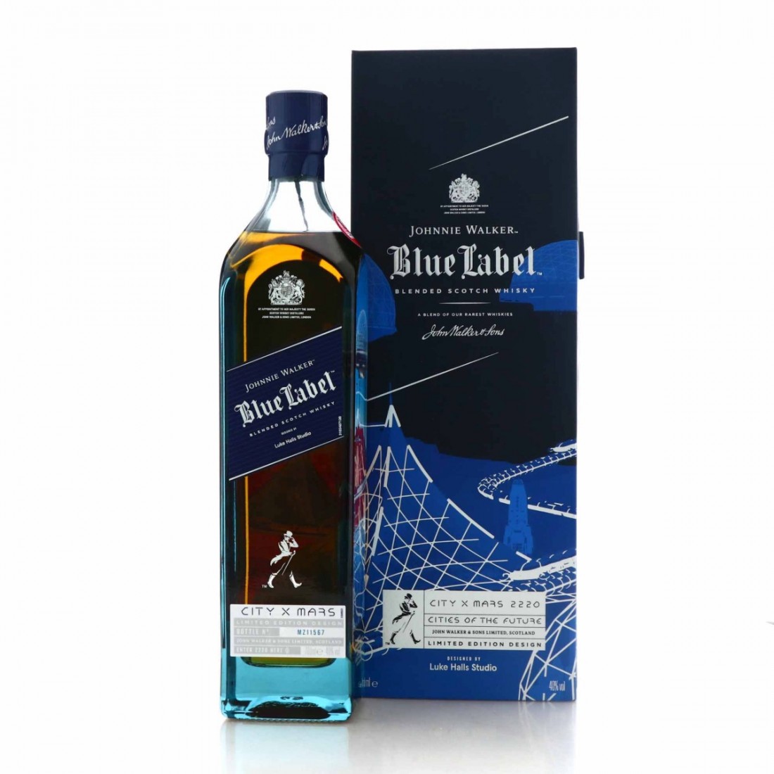 Johnnie Walker Blue Label Cities of the Future / City X Mars 2220 ...