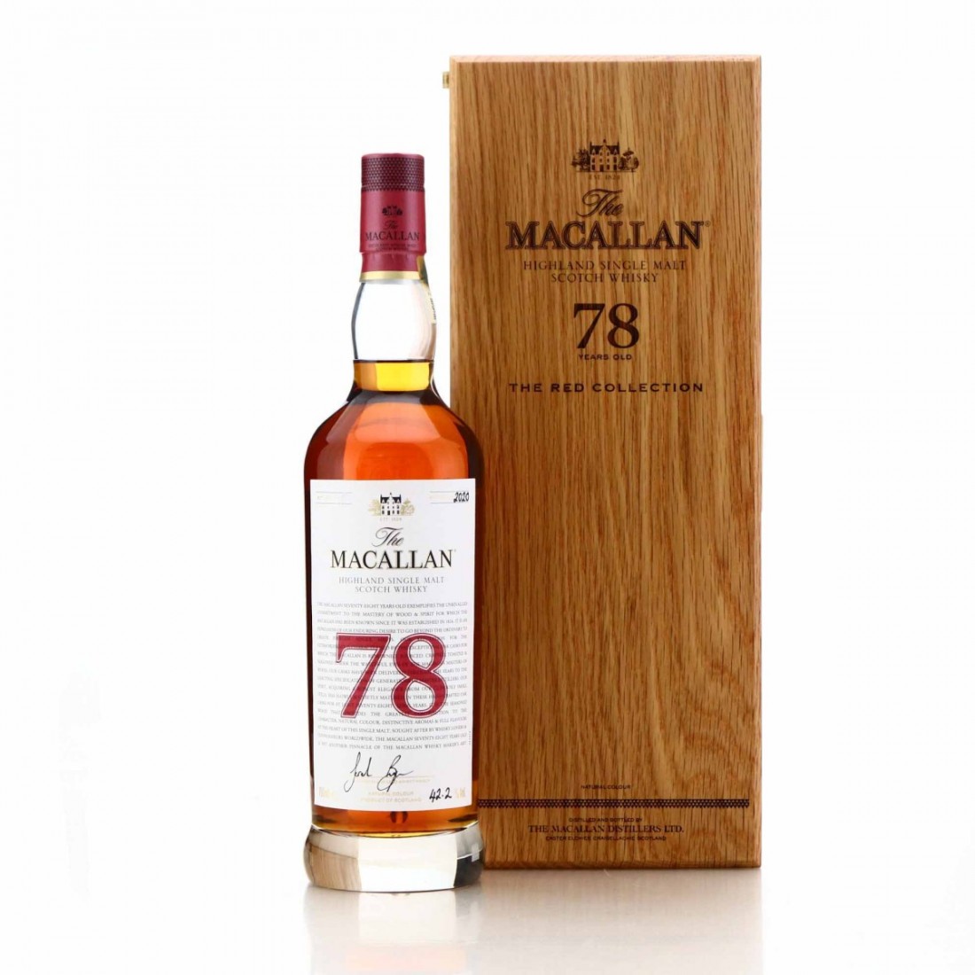 Macallan 78 Year Old The Red Collection | Whisky Auctioneer