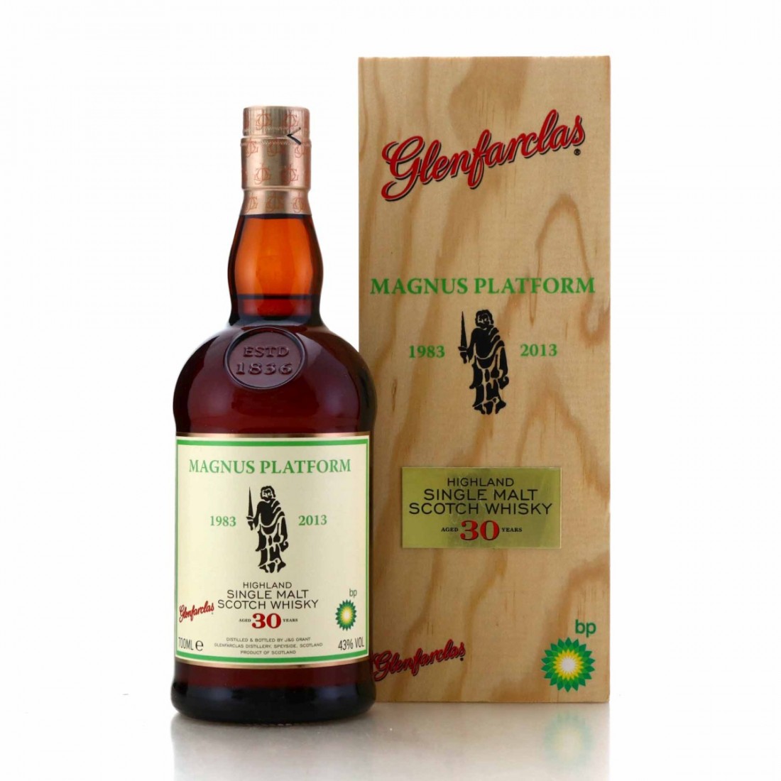 Glenfarclas 30 Year Old / BP Magnus Platform | Whisky Auctioneer