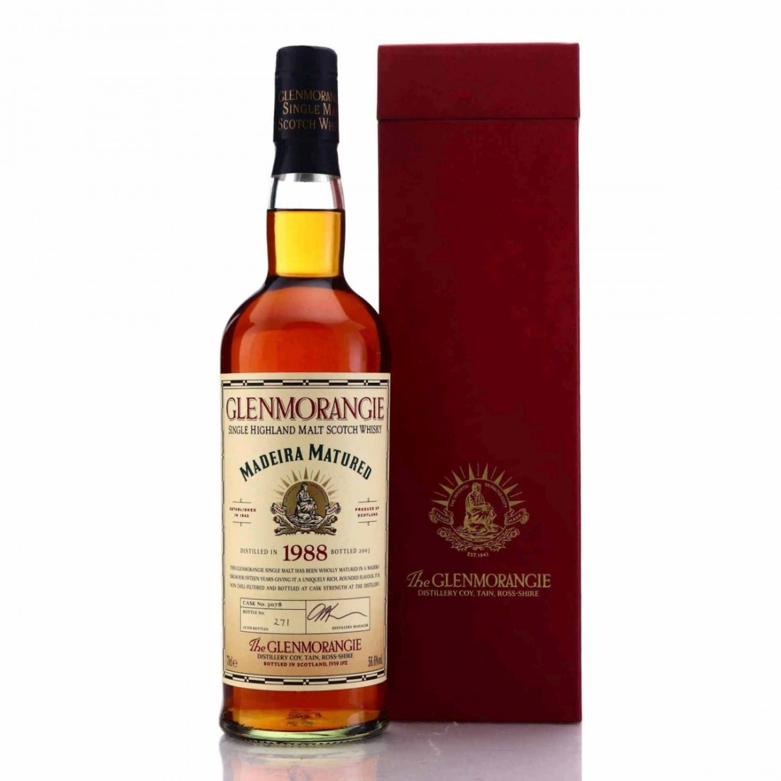Glenmorangie 1988 Madeira Matured 15 Year Old #3078 | Whisky Auctioneer