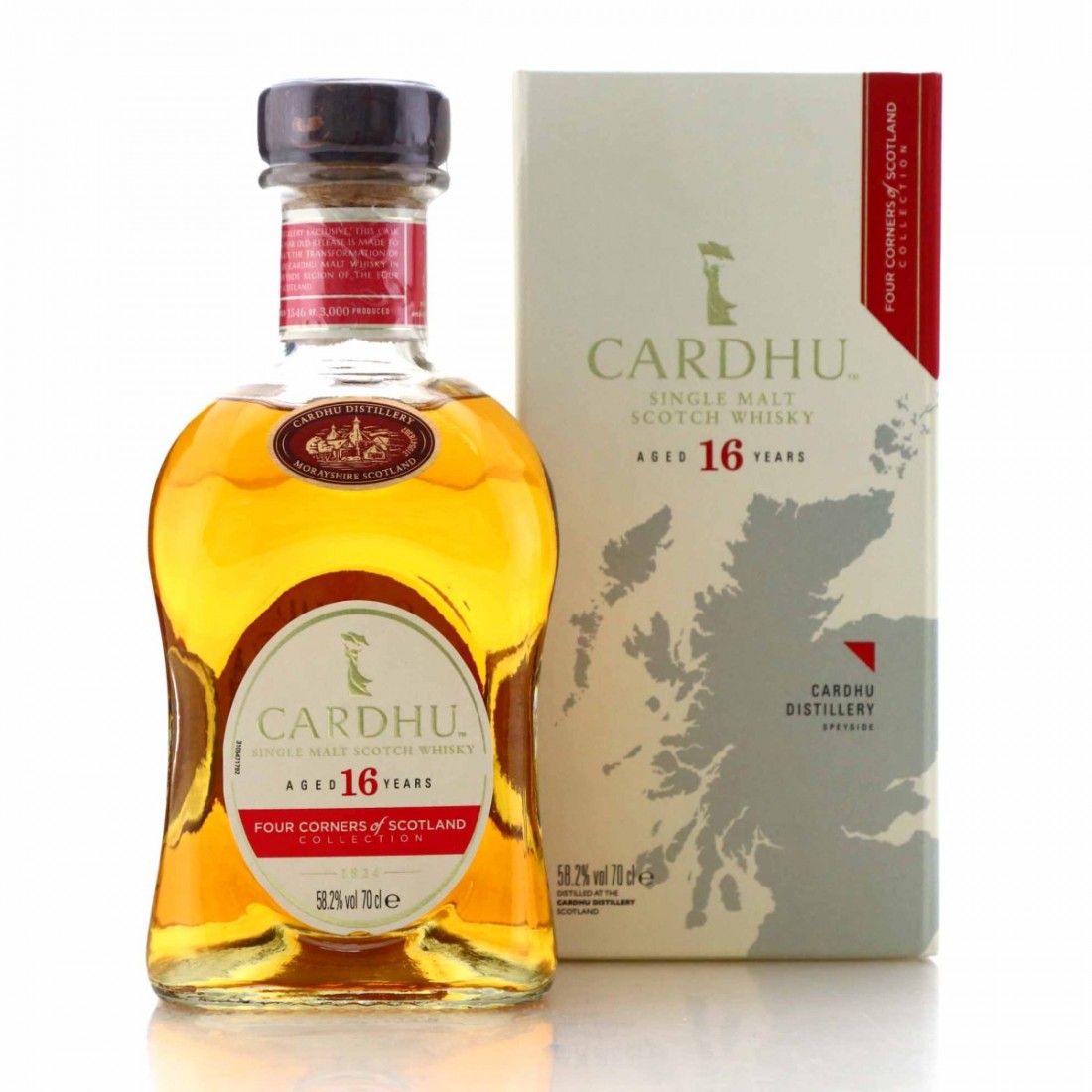 Cardhu 16 Year Old Four Corners of Scotland Collection | Whisky Auctioneer