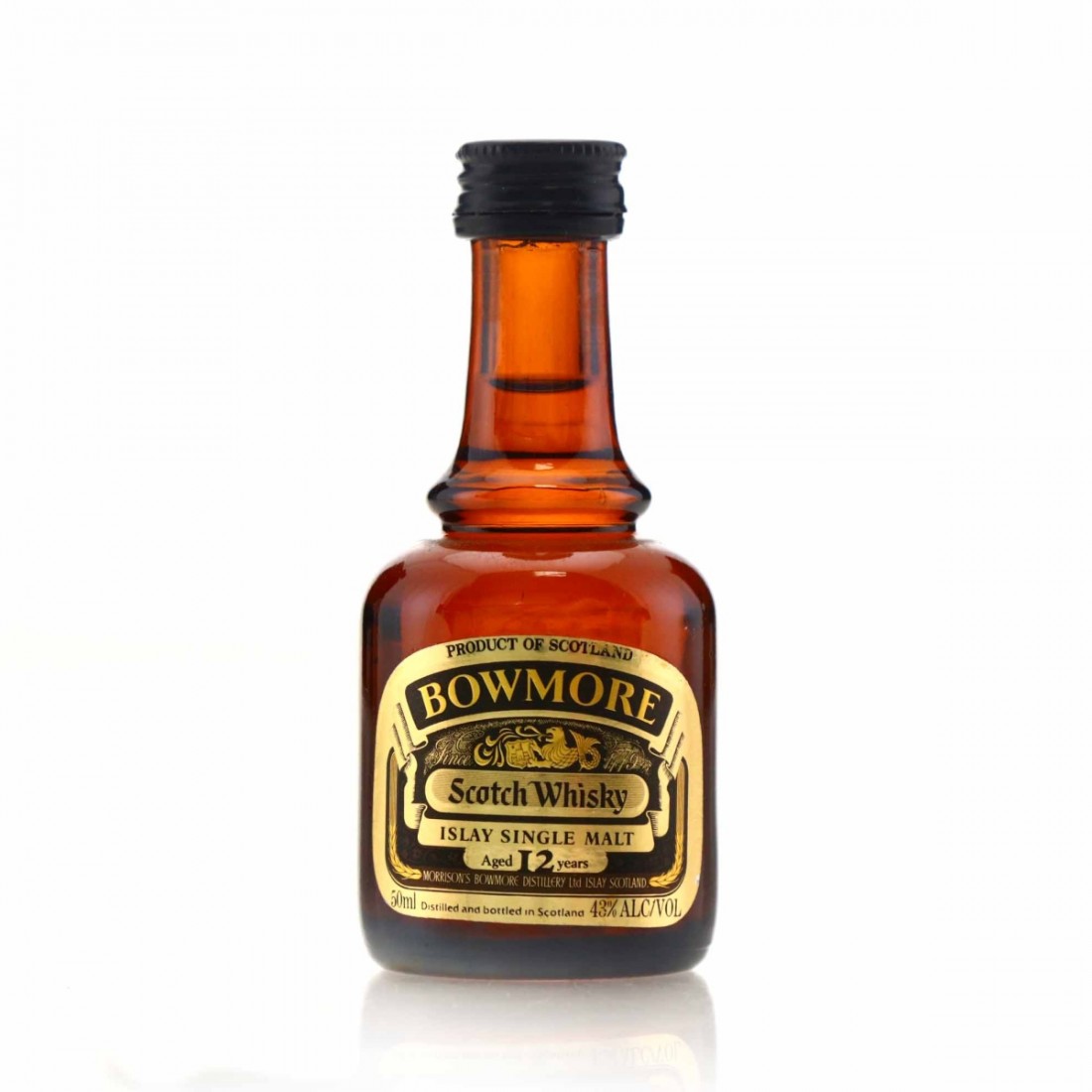 Bowmore 12 Year Old Miniature 1980s | Whisky Auctioneer