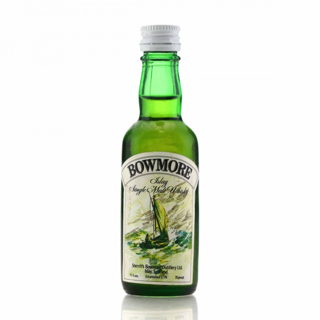 Bowmore Sherriff's Miniature 1970s | Whisky Auctioneer