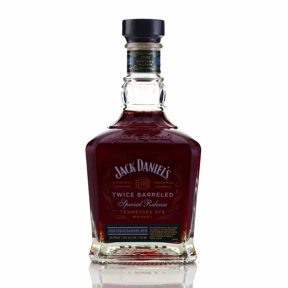 Jack Daniel's Twice Barreled Rye 2023 Release 70cl / Heritage Barrel ...
