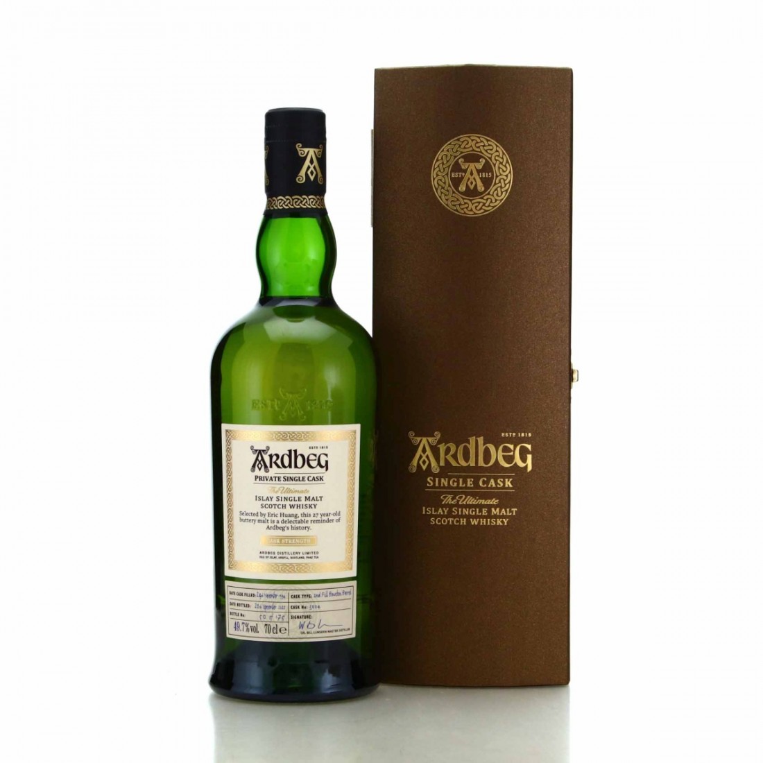 Ardbeg 1994 Single Bourbon Cask 27 Year Old #3004 / Private Cask ...