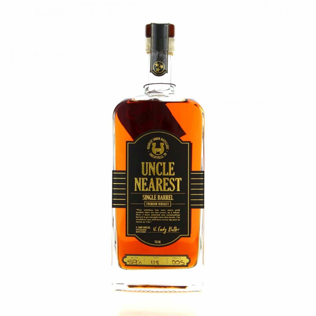 Uncle Nearest Single Barrel #005 | Whisky Auctioneer