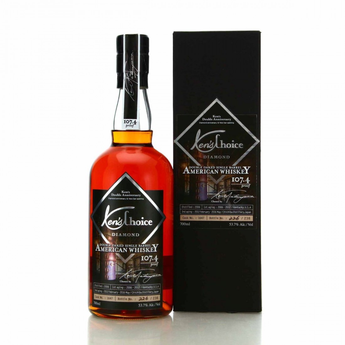 Ken's Choice 2006 American Style Whiskey Single Cask #1647 / Ken's ...