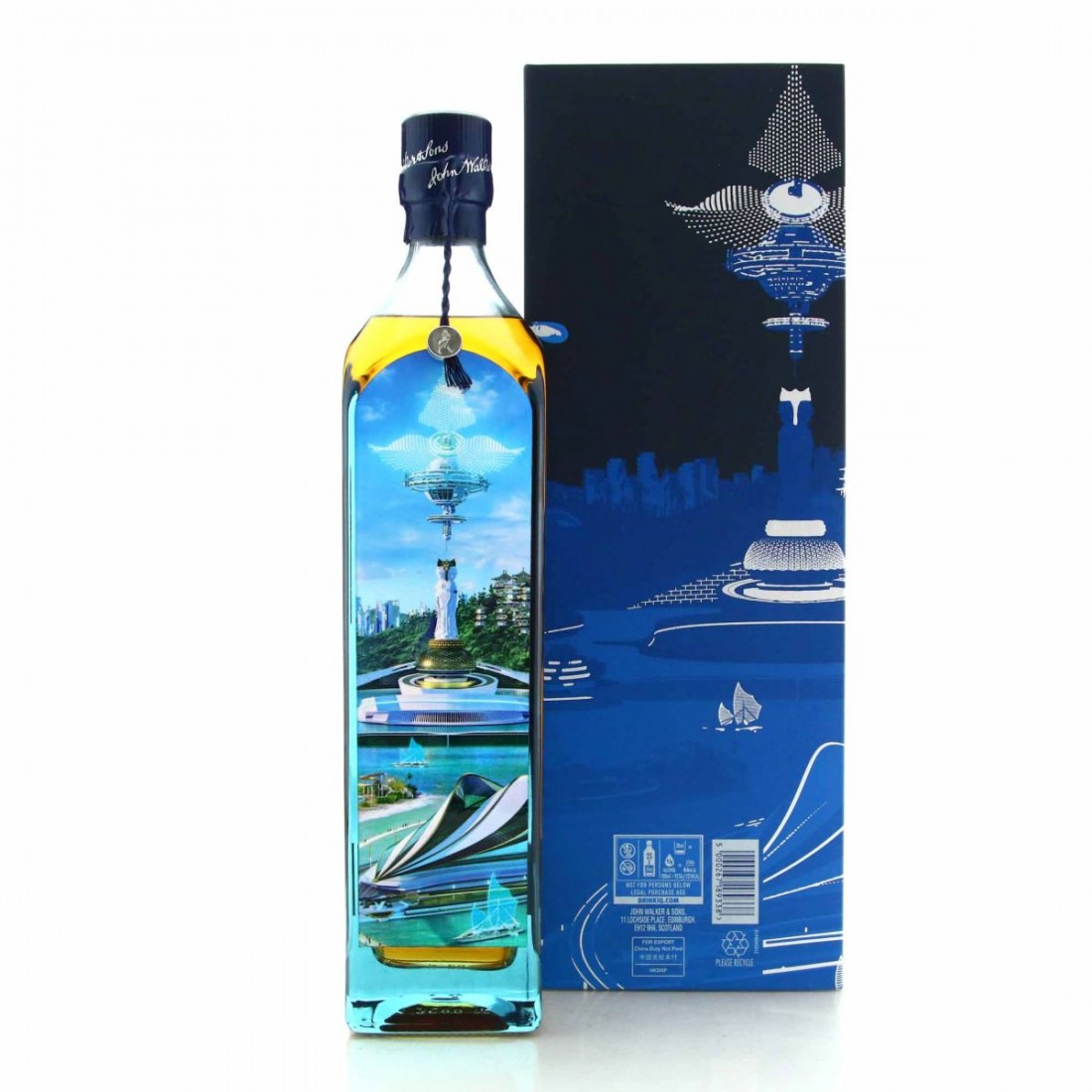 Johnnie Walker Blue Label Cities of the Future 75cl / Hainan 2220 ...