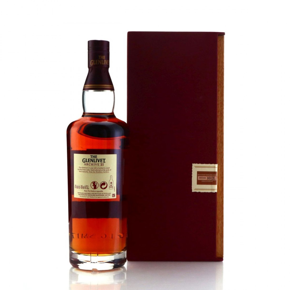 Glenlivet Archive 21 Year Old Batch #1012L | Whisky Auctioneer