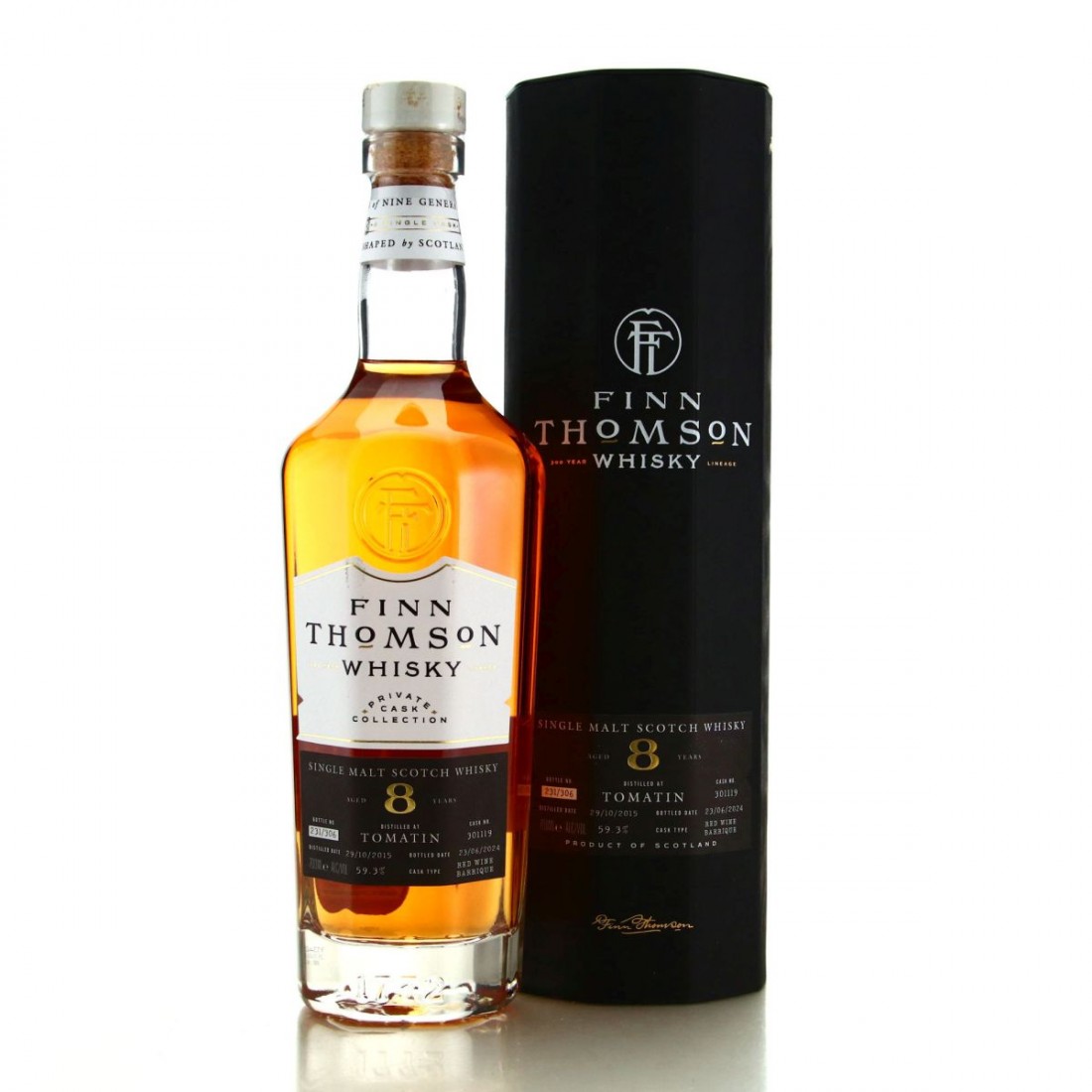 Tomatin 2015 Finn Thomson 8 Year Old | Whisky Auctioneer